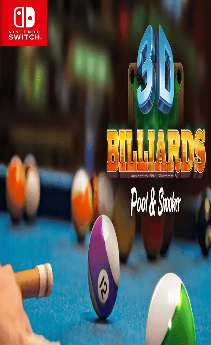 3D 桌球：台球与斯诺克/3D Billiards – Pool & Snooker Switch NSP英文 – SKY电玩人