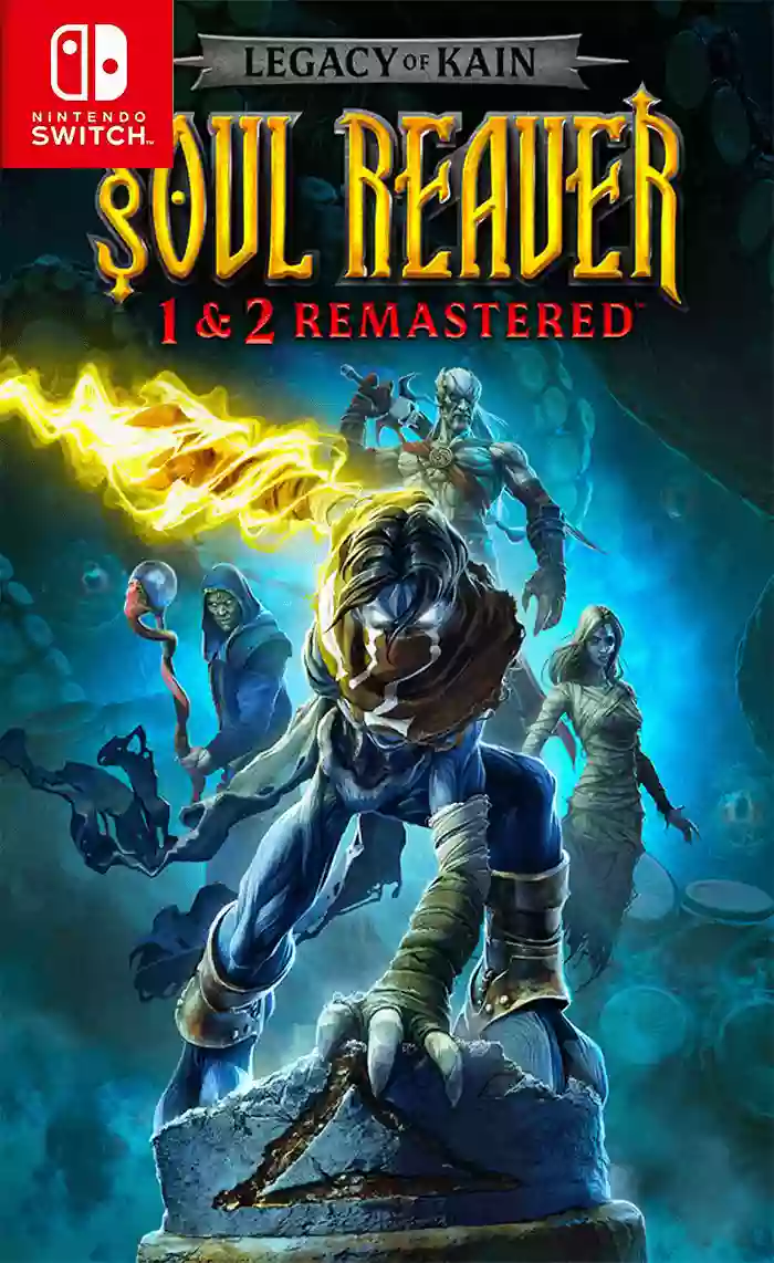 凯恩的遗产：噬魂者 1 & 2 重制版/Legacy of Kain Soul Reaver 1&2 Remastered+更新1.0.1 Switch NSP中文 – SKY电玩人